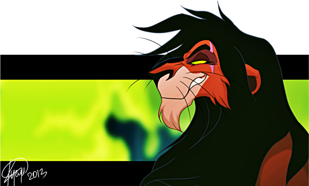 #scar #lionking #lion #animals #disney - Cartoon (1024x1024), Png Download