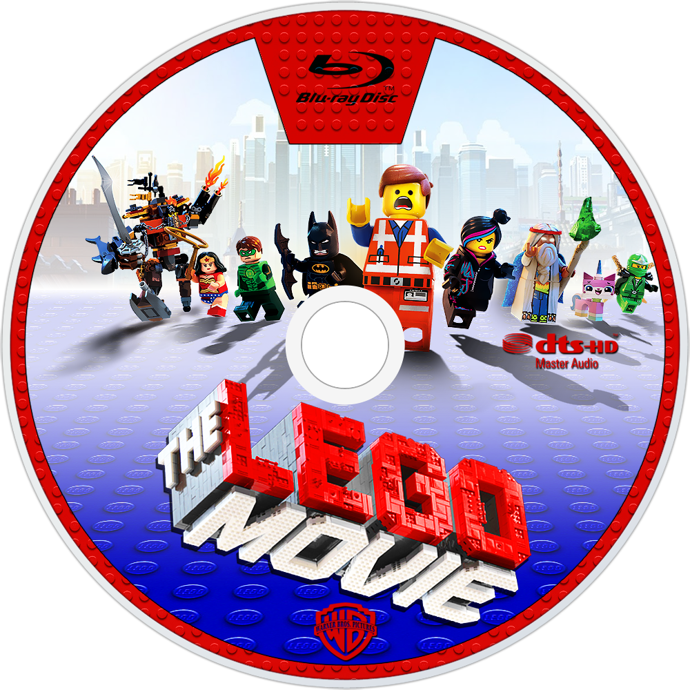 The Lego Movie Bluray Disc Image (1000x1000), Png Download