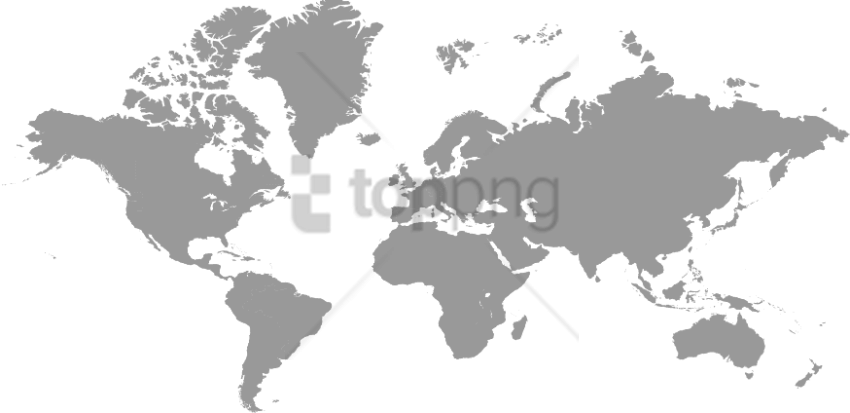 Download Free Png Blank Color World Map Png Png Image With Transparent ...