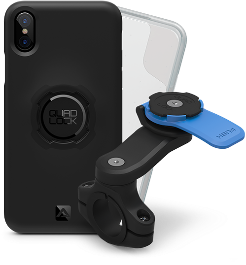 Handlebar/mirror Mount Kit- All Iphone Devices - Quad Lock Iphone X ...