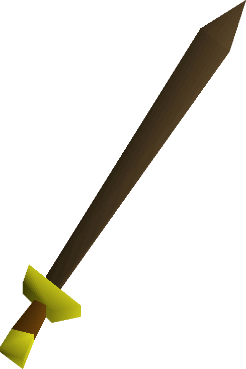 Created With Highcharts - Runescape Adamant Sword (489x732), Png Download