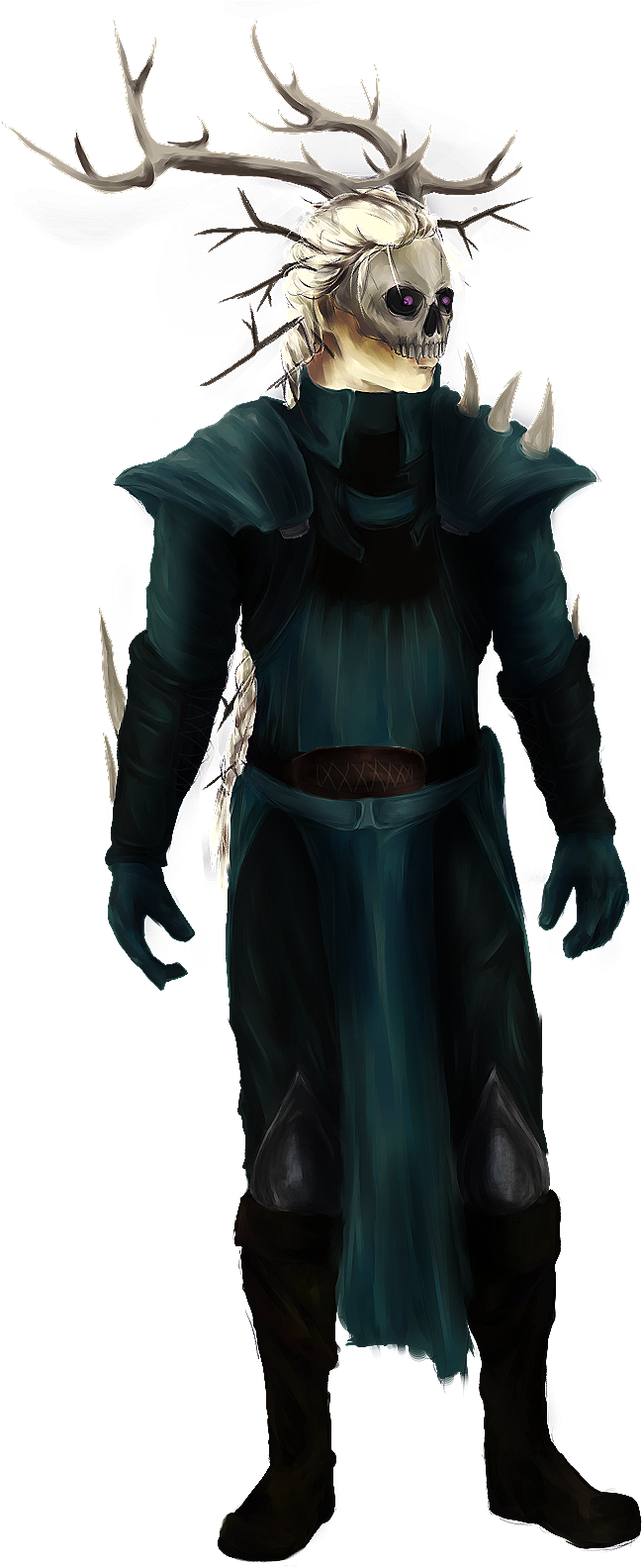 [art] [commision] Behold Orth, The Feytouched Necromancer - Feytouched ...