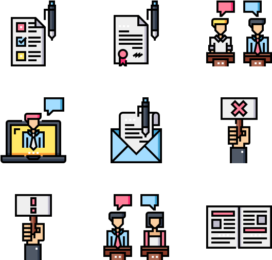 Voting Elections (600x564), Png Download