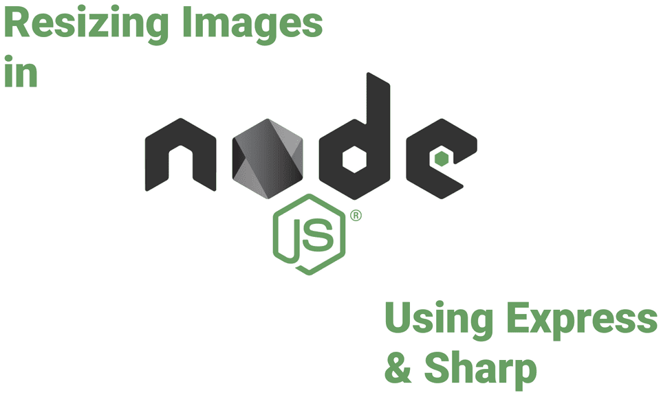 Resizing Images In Node - Node.js (1200x675), Png Download