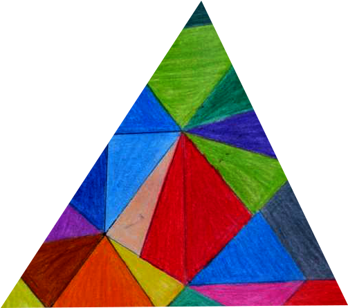 Triángulos - Triangle (566x557), Png Download