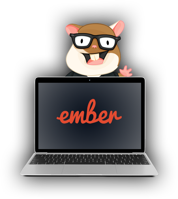 Ember Js Development - Netbook (641x707), Png Download