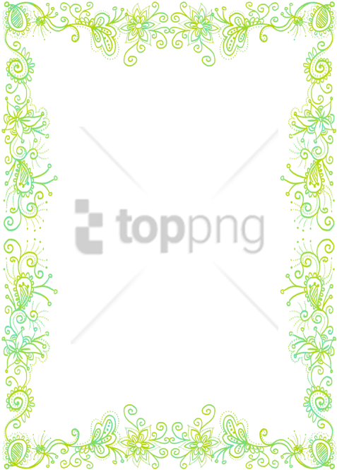 Free Png Spring Border Png Png Image With Transparent (480x672), Png ...