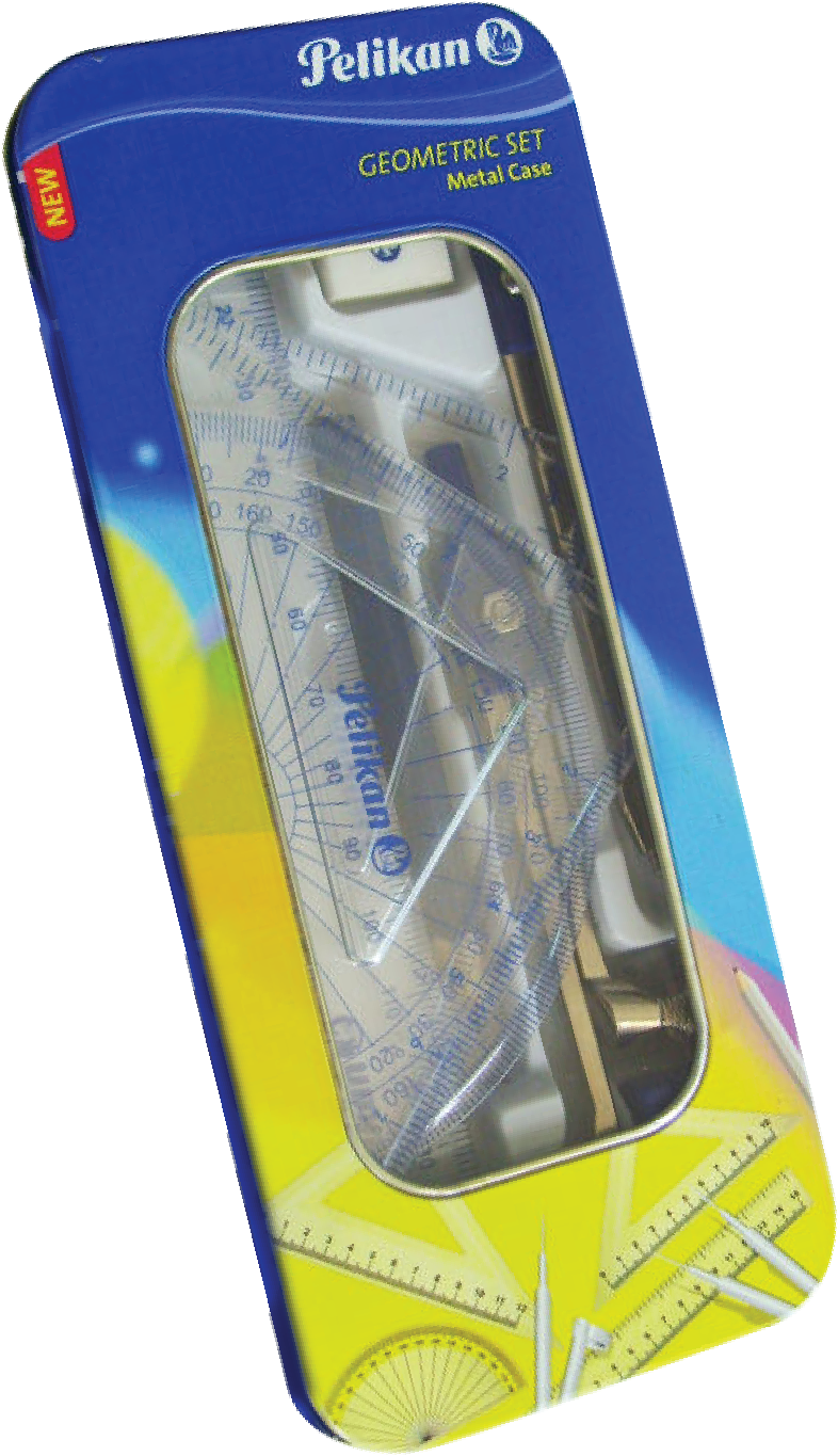 Download Pelikan Geometry Set | Transparent PNG Download | SeekPNG