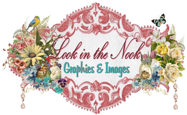 Look In The Nook Graphics And Images - Graphics (1200x407), Png Download