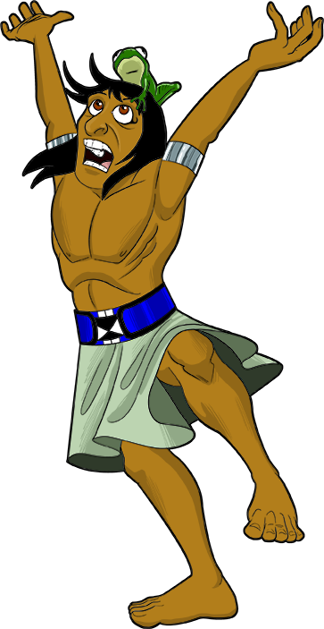 Egyptian Clipart Taskmaster - Plagues Of Egypt (363x703), Png Download