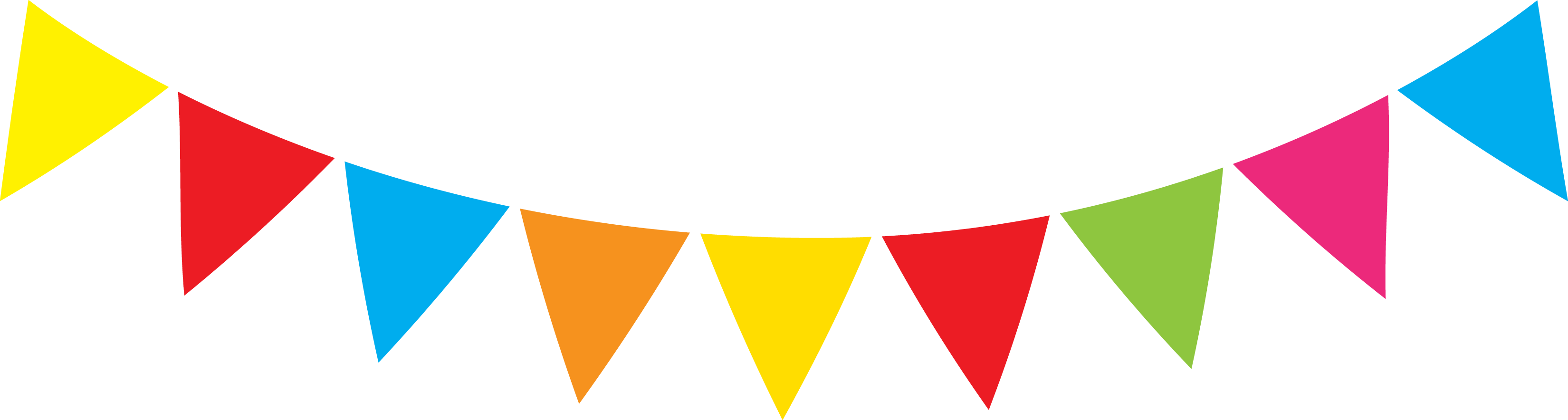 Download Clip Fiesta Background Clipart - Banderines De Colores Png ...