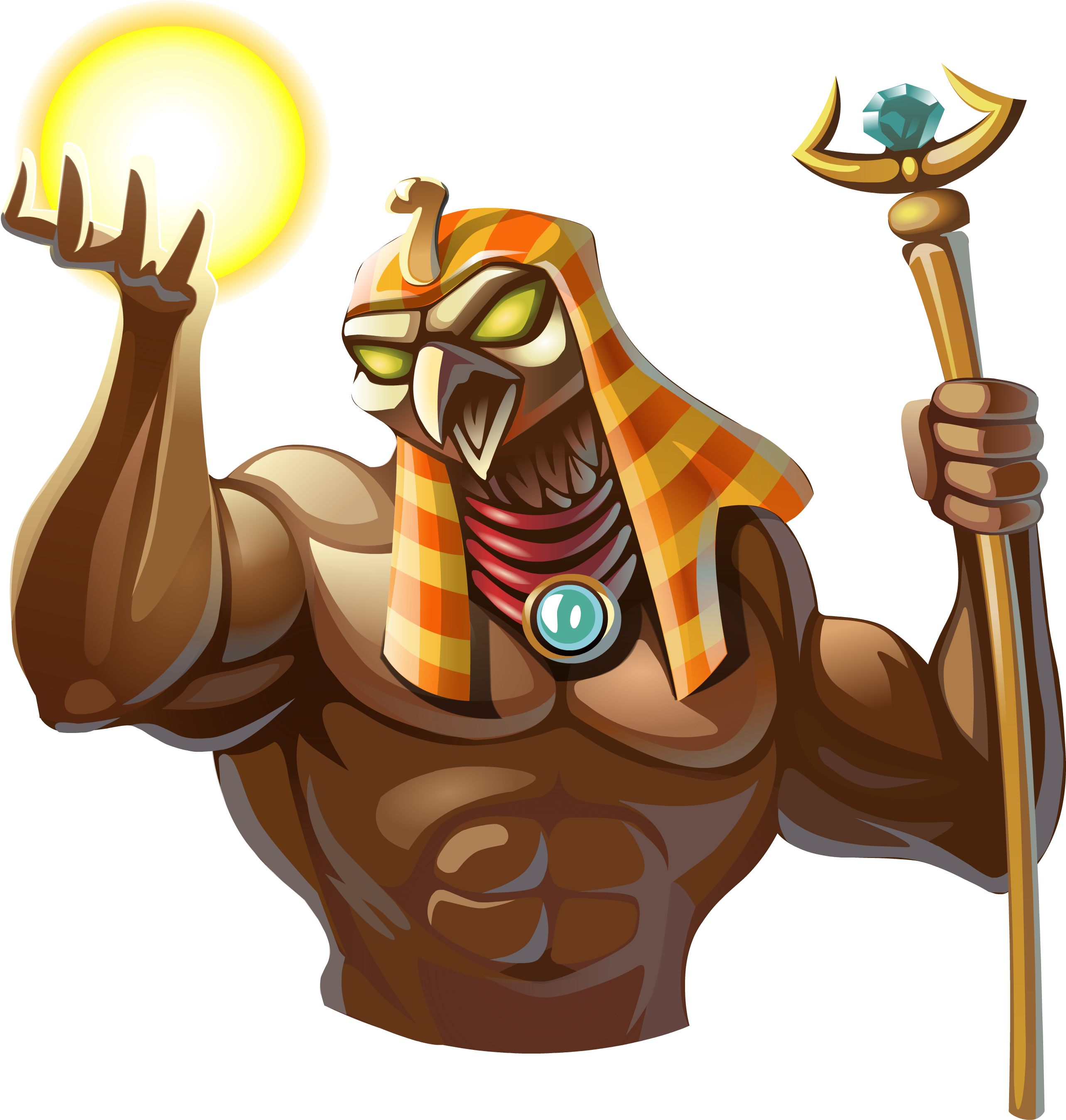 Click To Preview - Egyptian Heroes Netent Slot (2566x2697), Png Download