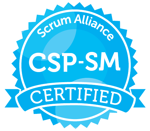 Csp®-sm - Certified Scrum Professional Logo (600x600), Png Download