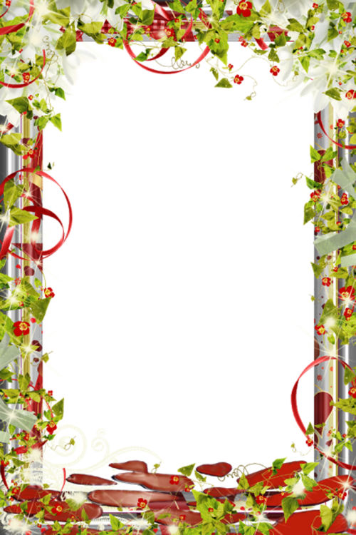 Molduras De Natal - Picture Frame (500x750), Png Download