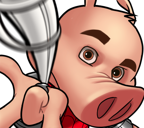 Spider-ham - Avengers Academy Spider Ham (508x452), Png Download