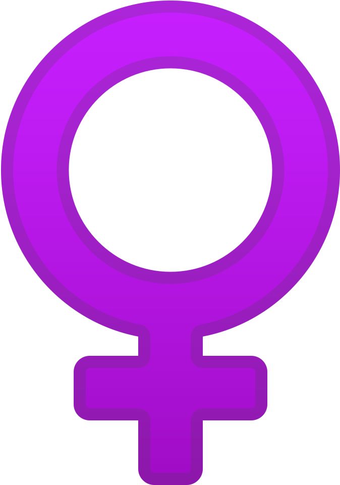 Download Svg Download Png - Female Sign Emoji (1024x1024), Png Download