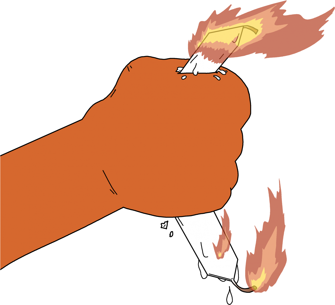 Download Burnout - Illustration | Transparent PNG Download | SeekPNG