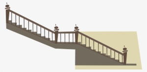 My First Storybook - Stairs In House Cartoon PNG Image | Transparent ...