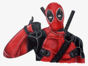 Deadpool Mask Drawing