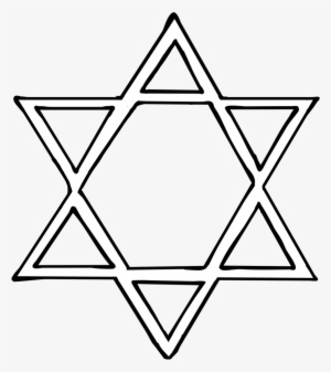 Bw Star Clip Art Png Free Download - Transparent Star Of David PNG ...