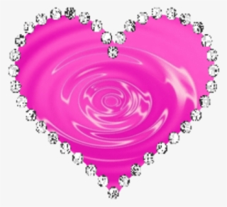 Download Pink Diamond Heart Transparent Background - Pink | Transparent ...