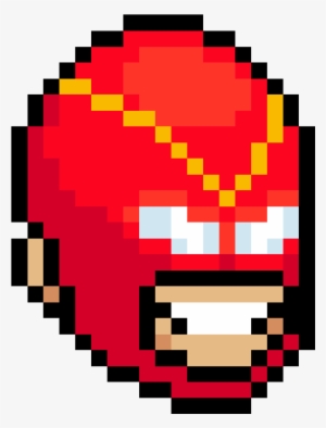 R Superhero Mask - Easy Pixel Art People PNG Image | Transparent PNG ...