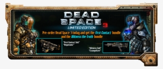 Dead Space 3 Release Date And Pre-order Info - Dead Space 3 Pre Order ...