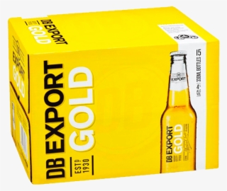Picture Of Db Export Gold 15 Pack Bottles - Db Export Gold PNG Image ...