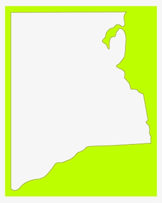 A Plain Frame Map Of Clay - Orange Gradient PNG Image | Transparent PNG ...