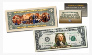 2 Sided Colorized Genuine Legal Tender U - Colorized 5 Dollar Bill PNG ...