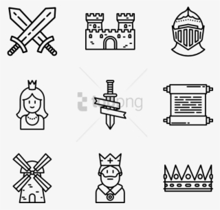 Free Png Medieval Icon Collection - Event Icons PNG Image | Transparent ...