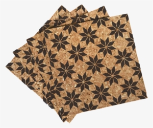 Eight-pointed Star Quilt Pattern Cork Coasters - Drink Coaster PNG ...