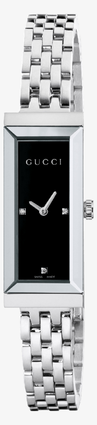 Gucci G-frame Black Diamond Set Dial Stainless Steel - Gucci G Frame ...