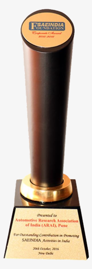 Best Corporate Award Saeindia Foundation Png Marathi - Trophy PNG Image ...