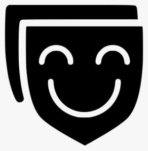 Smiling Theatre Masks - Smiley PNG Image | Transparent PNG Free ...