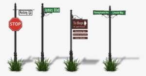 Street Sign - Street Name Signs Png PNG Image | Transparent PNG Free ...