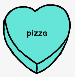 Blue Conversation Hearts Clip Art