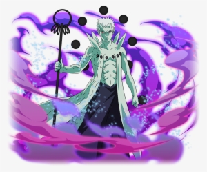 Rikudo Obito Artwork (transparent)pic PNG Image | Transparent PNG Free ...