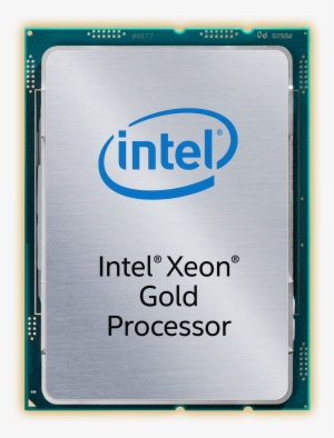 Intel Xeon Gold - Intel Xeon Gold 3.4 Ghz Processor PNG Image ...
