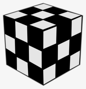 Rubix Cube Black And White PNG Image | Transparent PNG Free Download on ...