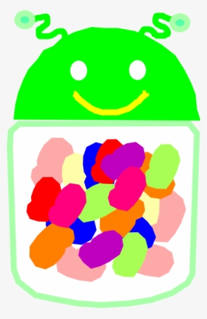 Jelly Bean Clipart Rainbow - Android Jelly Bean Vector PNG Image ...