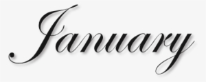 January Png Pic - January Calligraphy Png PNG Image | Transparent PNG ...