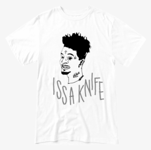 Issa Knife T Shirt [white] 20 21 Savage PNG Image | Transparent PNG ...