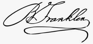3 - Benjamin Franklin Signature Png PNG Image | Transparent PNG Free ...