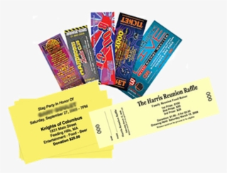 Event Ticket Printing - Event Tickets Printing PNG Image | Transparent ...