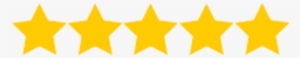 Five Stars - 5 Star Ranking PNG Image | Transparent PNG Free Download ...
