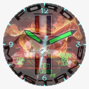 Ford Mustang Fire Overlay - Fire Horse PNG Image | Transparent PNG Free ...