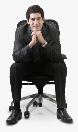 Function And Processes - Sitting Man On Chair In Office PNG Image ...