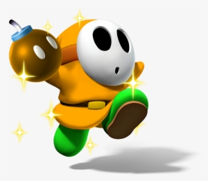 Green Fly Guy - Mario Bros Shy Guy PNG Image | Transparent PNG Free ...