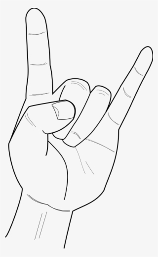 How To Set Use Heavy Metal Hand Sign Clipart PNG Image | Transparent ...